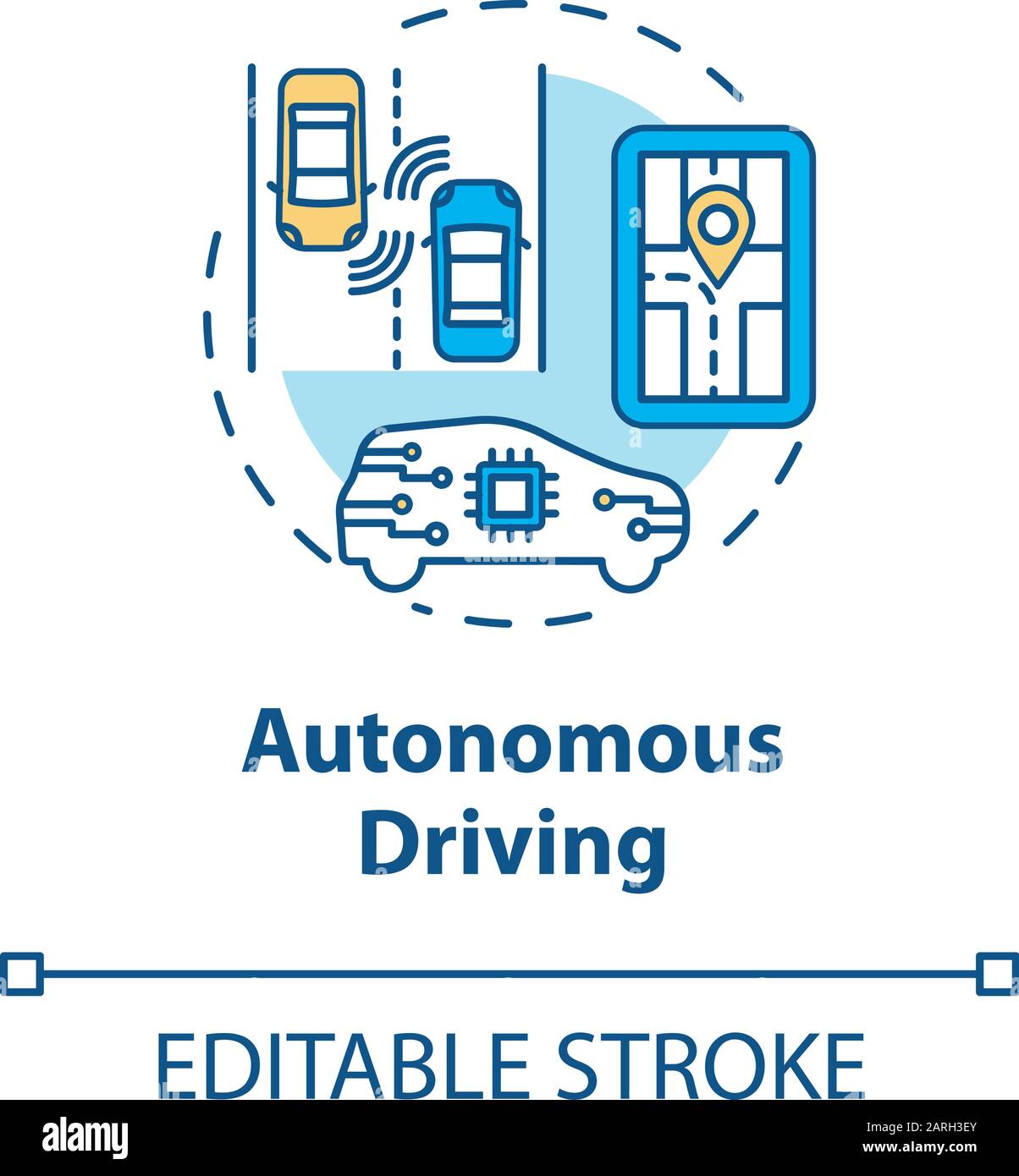 Autonomus vehicle Cut Out Stock Images & Pictures - Alamy