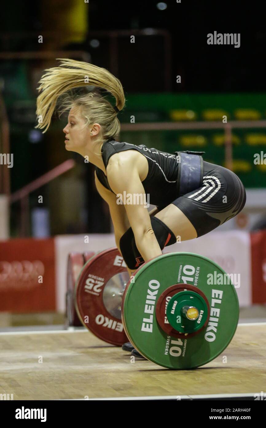 Weightlifting real championship hi-res stock photography and images - Alamy