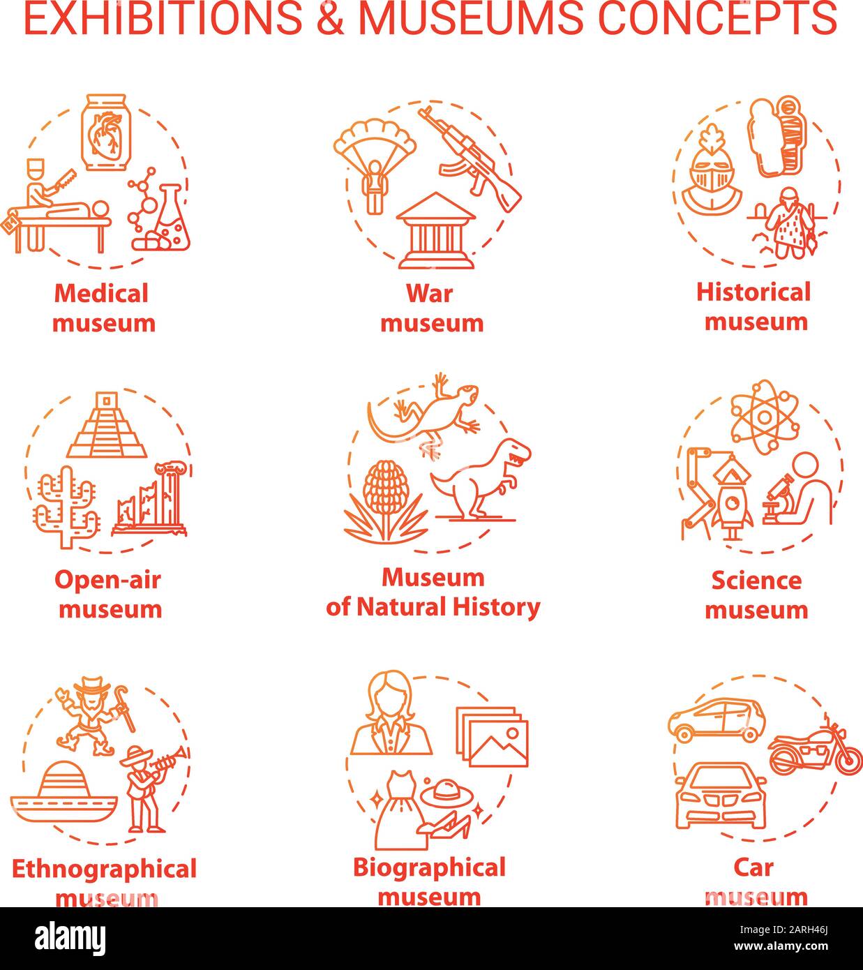 Open air art exhibition Stock Vector Images - Alamy