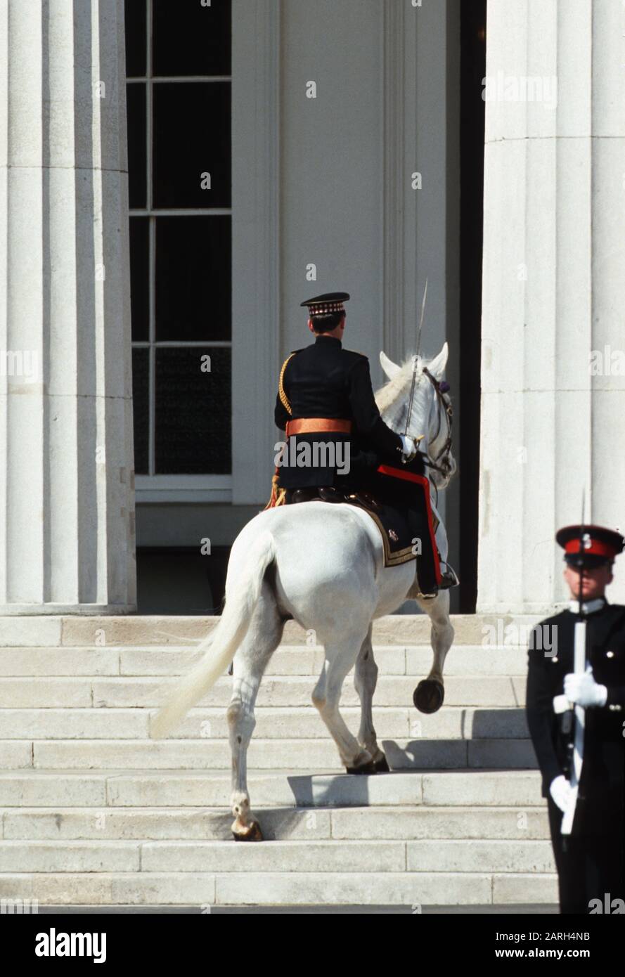 Passing out ceremony at the Sandhurst Military Academy, Sandhurst ...
