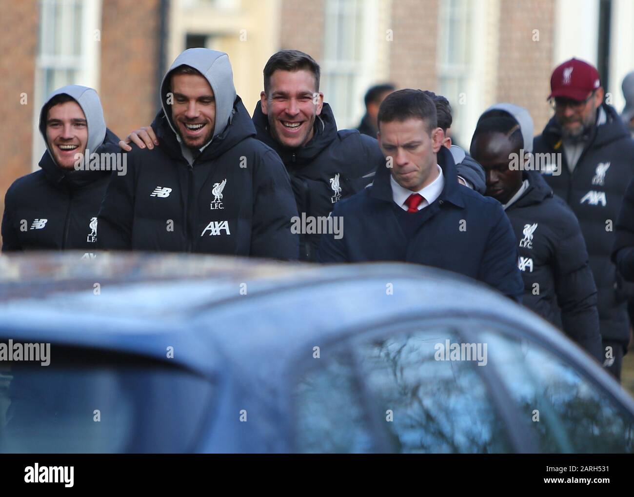 LIVERPOOL,UK LIVERPOOL FC CROWD MAYHEM CREDIT IAN FAIRBROTHER/ALAMY ...