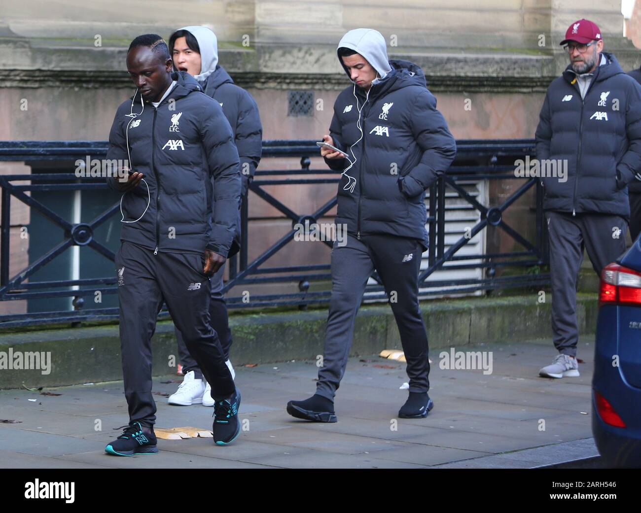 LIVERPOOL,UK LIVERPOOL FC CROWD MAYHEM CREDIT IAN FAIRBROTHER/ALAMY ...