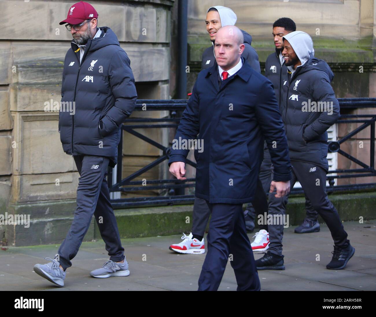 LIVERPOOL,UK LIVERPOOL FC CROWD MAYHEM CREDIT IAN FAIRBROTHER/ALAMY ...