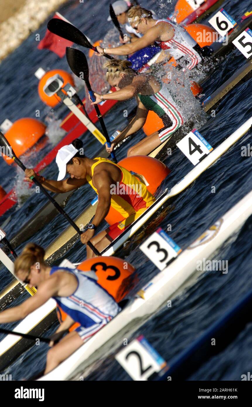 20040824 Olympic Games Athens Greece [Canoe/Kayak Flatwater Racing ...