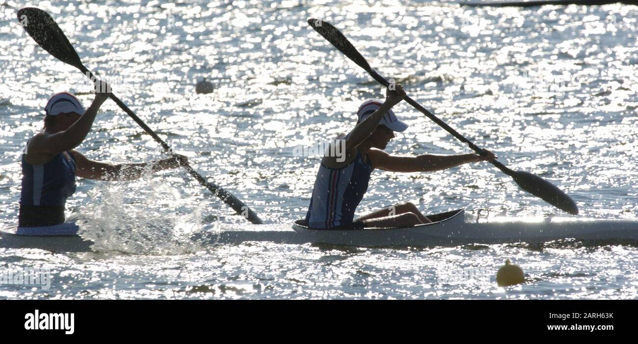Athens olympic canoe 2004 hi-res stock photography and images - Alamy