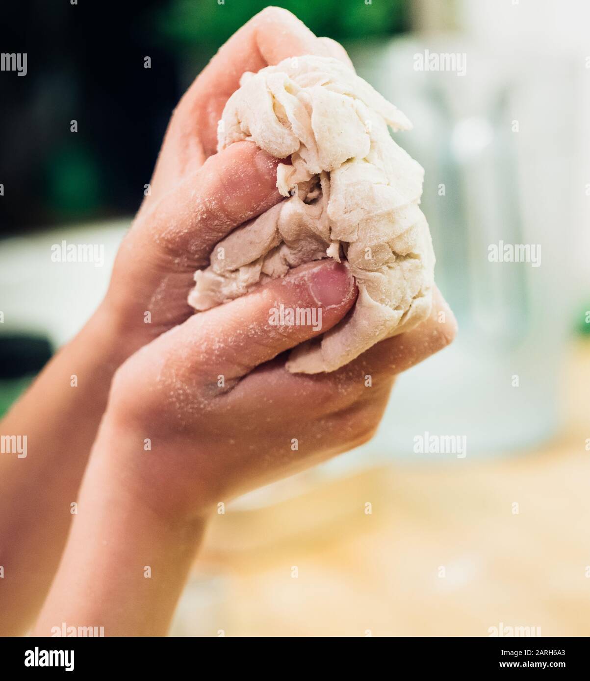 Child makes dough. Close up of hands child that make dough Stock Photo ... Child makes dough. Close up of hands child that make dough Stock Photo ...