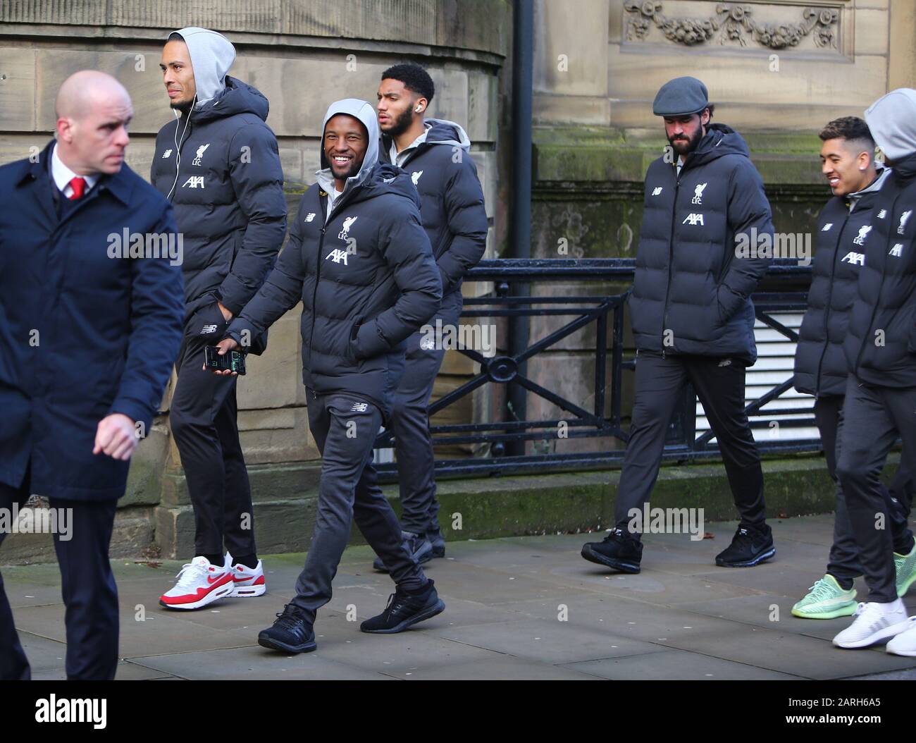 LIVERPOOL,UK LIVERPOOL FC CROWD MAYHEM CREDIT IAN FAIRBROTHER/ALAMY ...