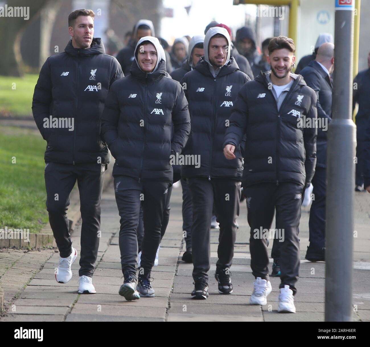 LIVERPOOL,UK LIVERPOOL FC CROWD MAYHEM CREDIT IAN FAIRBROTHER/ALAMY ...