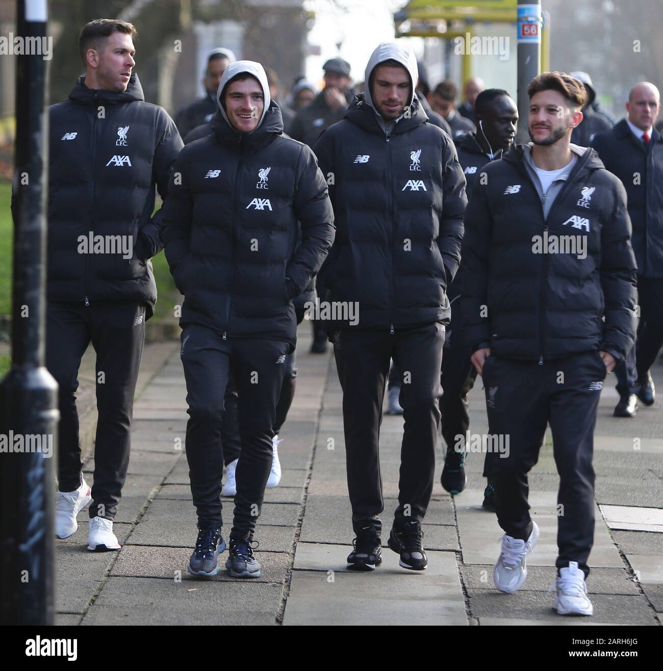LIVERPOOL,UK LIVERPOOL FC CROWD MAYHEM CREDIT IAN FAIRBROTHER/ALAMY ...