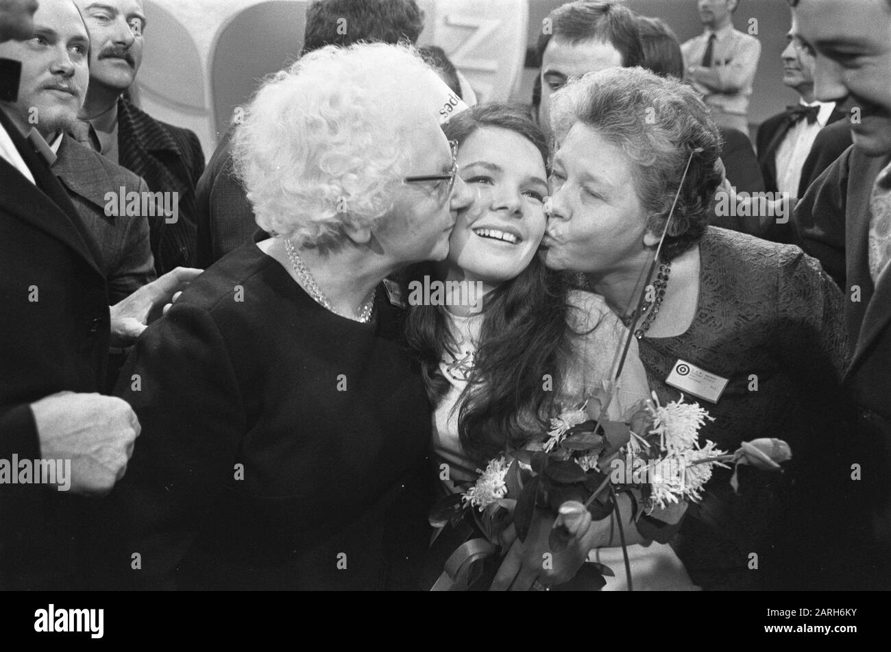 Eurovision Song Contest 1970 in RAI Amsterdam Winner Dana is ...