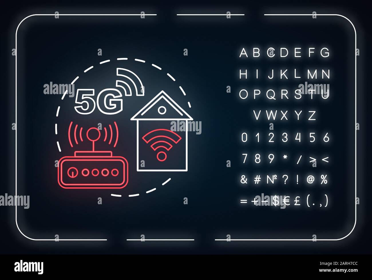 Fixed network connection Stock Vector Images - Alamy