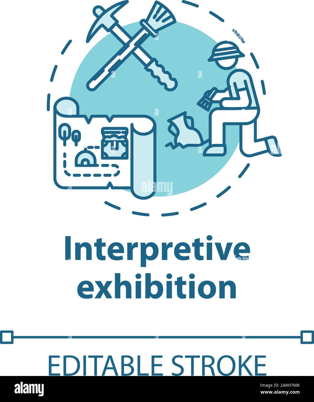 Interpretive map Stock Vector Images - Alamy