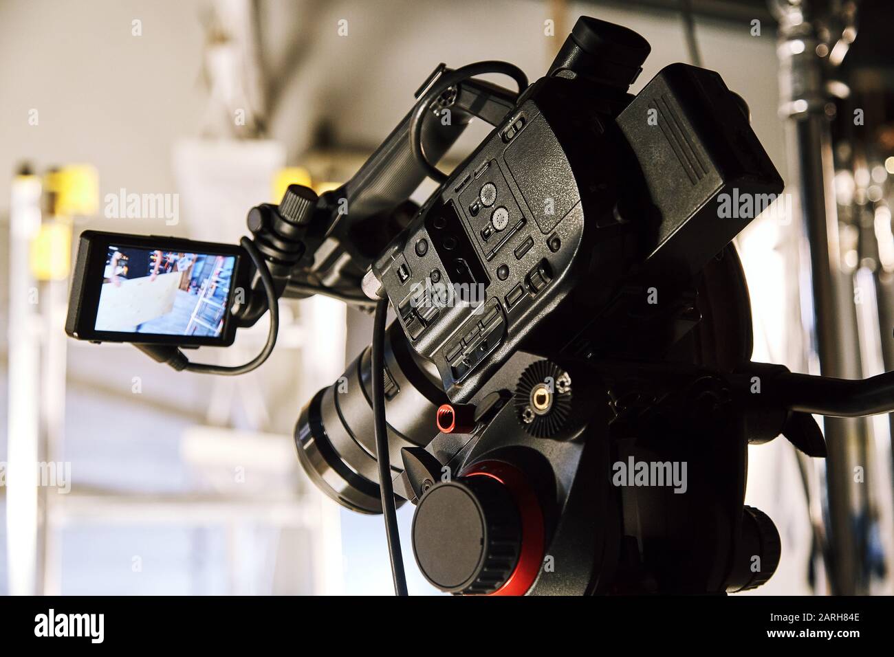 Production team backstage hi-res stock photography and images - Alamy