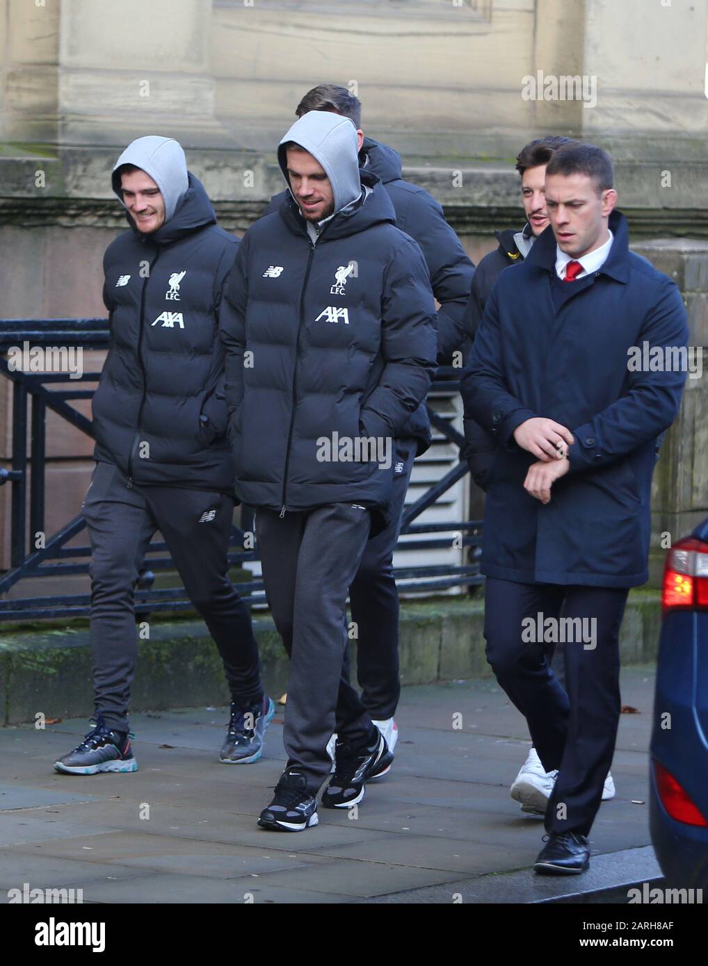 LIVERPOOL,UK LIVERPOOL FC CROWD MAYHEM CREDIT IAN FAIRBROTHER/ALAMY ...