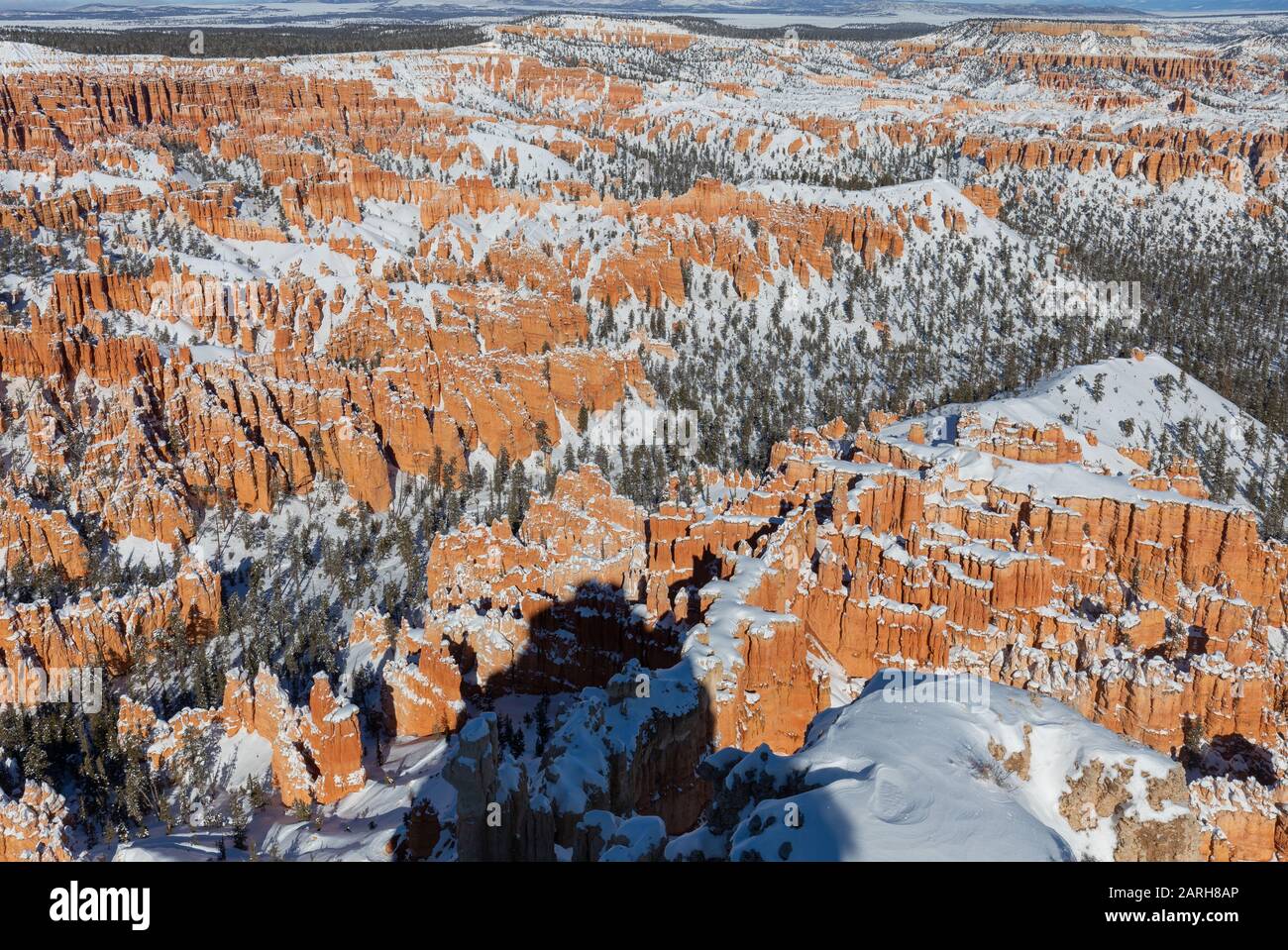 Bryce Canyon National Park Utah Winter Landscape Stock Photo - Alamy