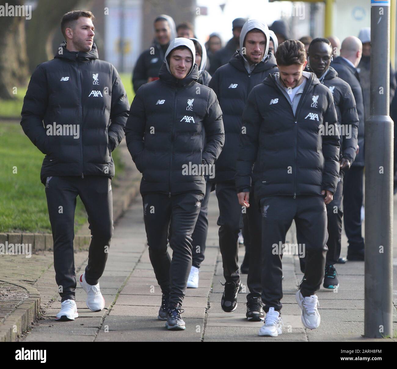 LIVERPOOL,UK LIVERPOOL FC CROWD MAYHEM CREDIT IAN FAIRBROTHER/ALAMY ...