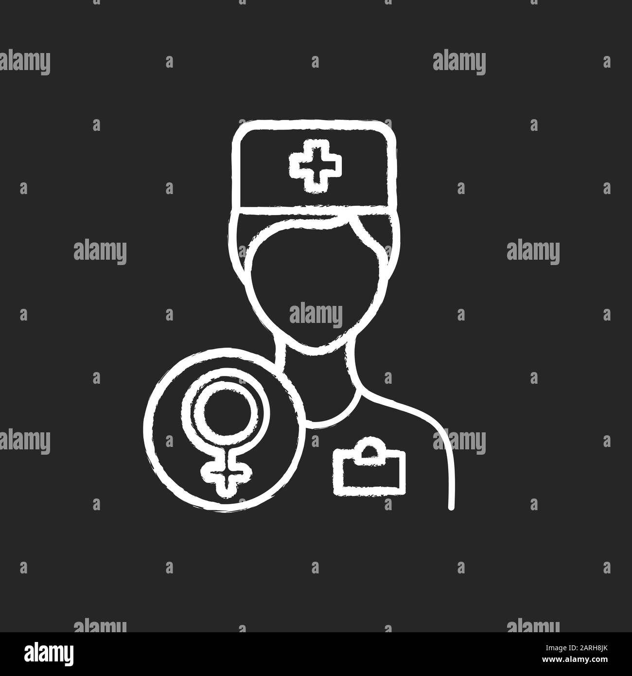 Gynecologist icon vector vectors hi-res stock photography and images ...