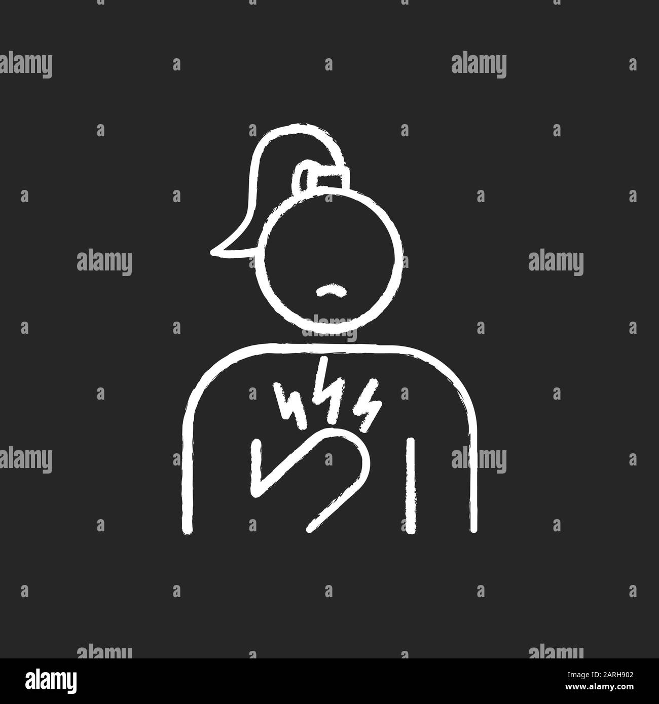 Problem breathing Stock Vector Images - Alamy