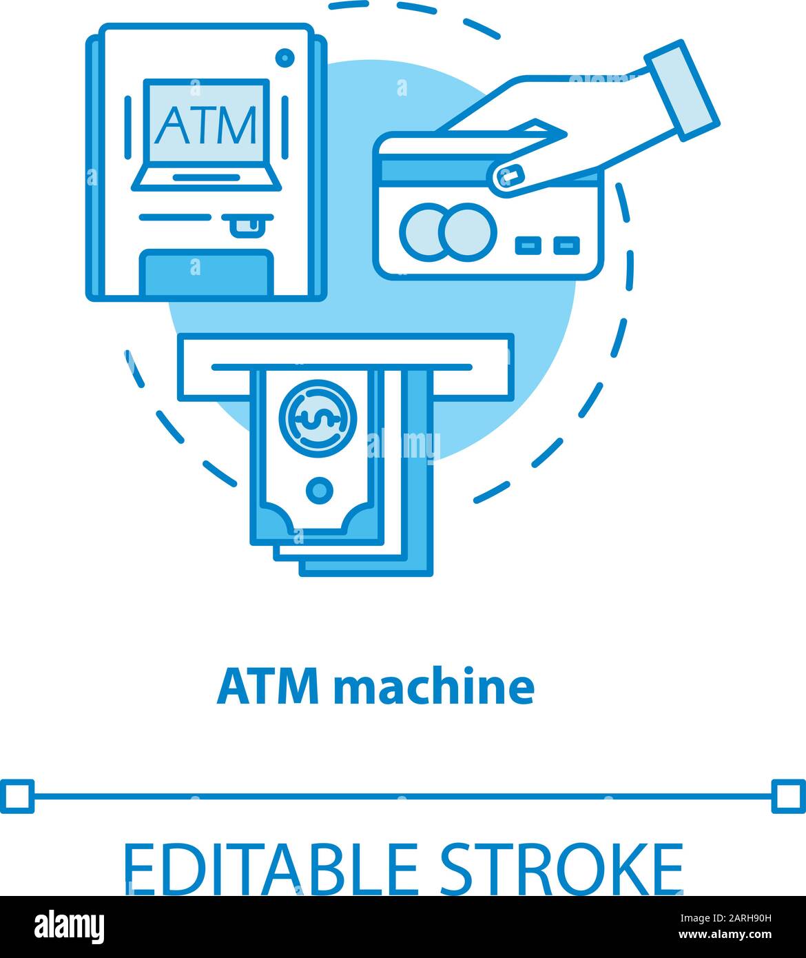 Bankomat logo Stock Vector Images - Alamy