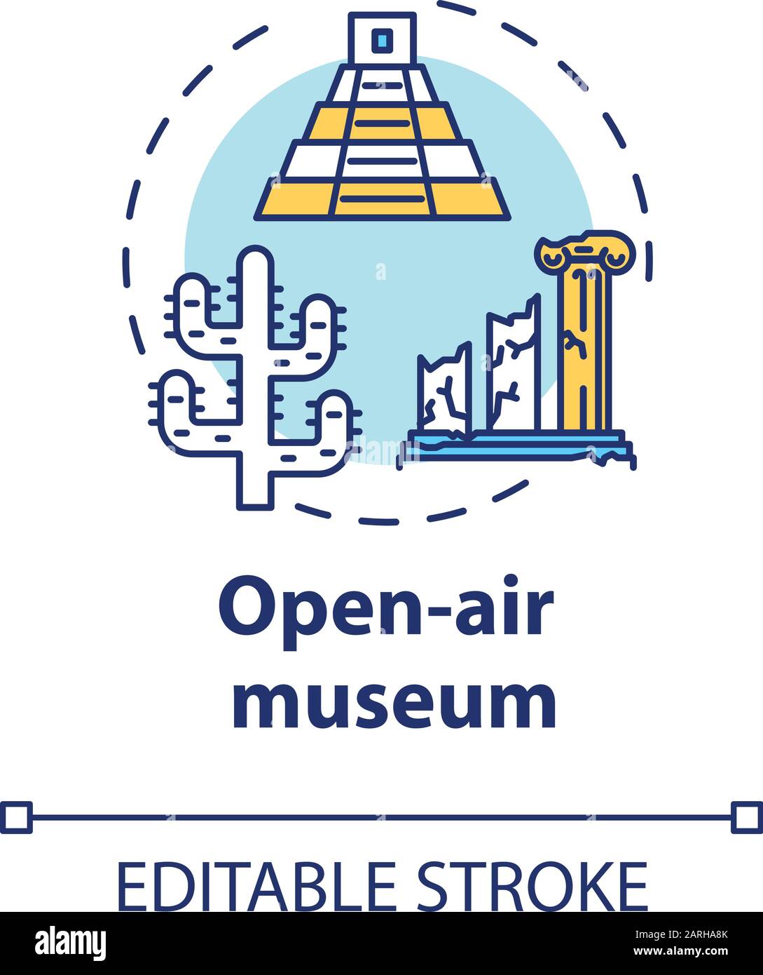 Open air art exhibition Stock Vector Images - Alamy