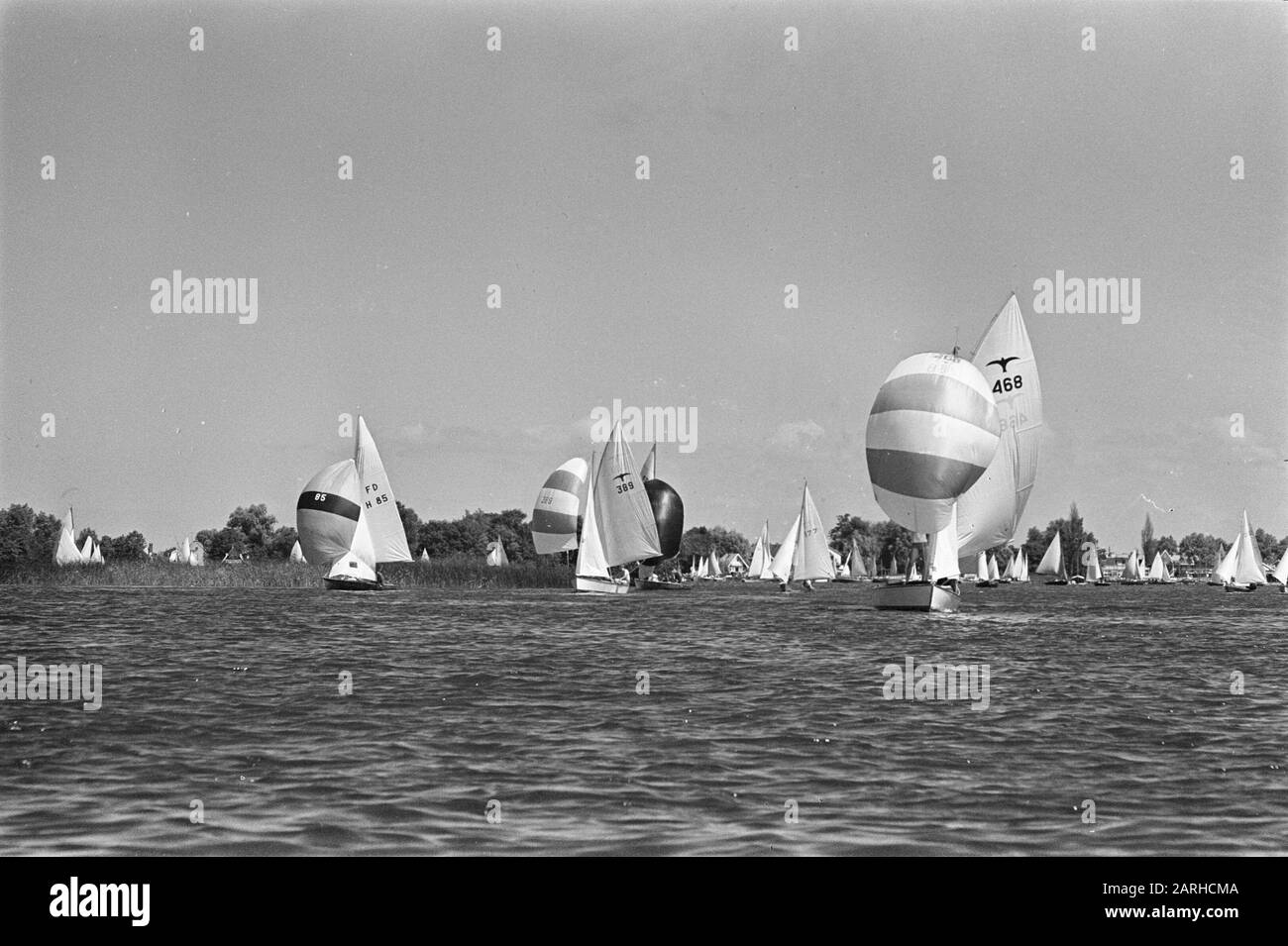 Dutch racing yacht Black and White Stock Photos & Images - Alamy