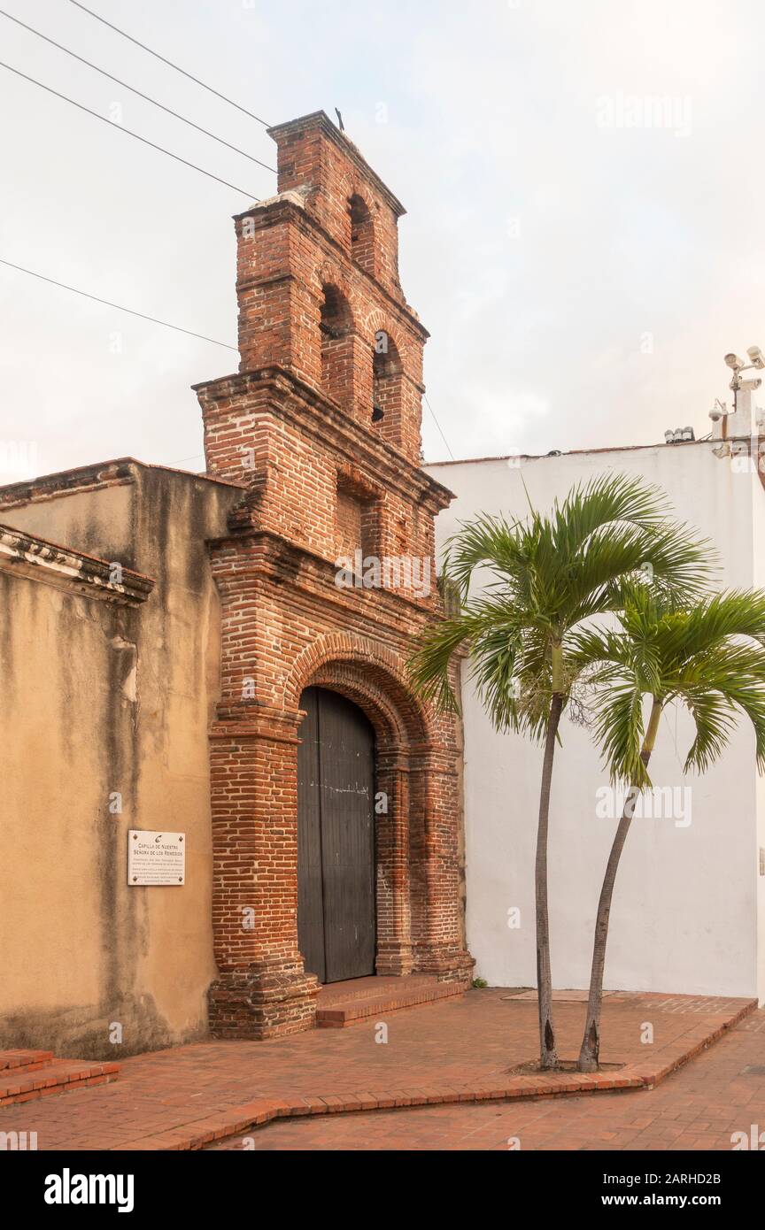 Chapel of Our Lady of Remedies Santo Domingo Dominican Republic Stock ...