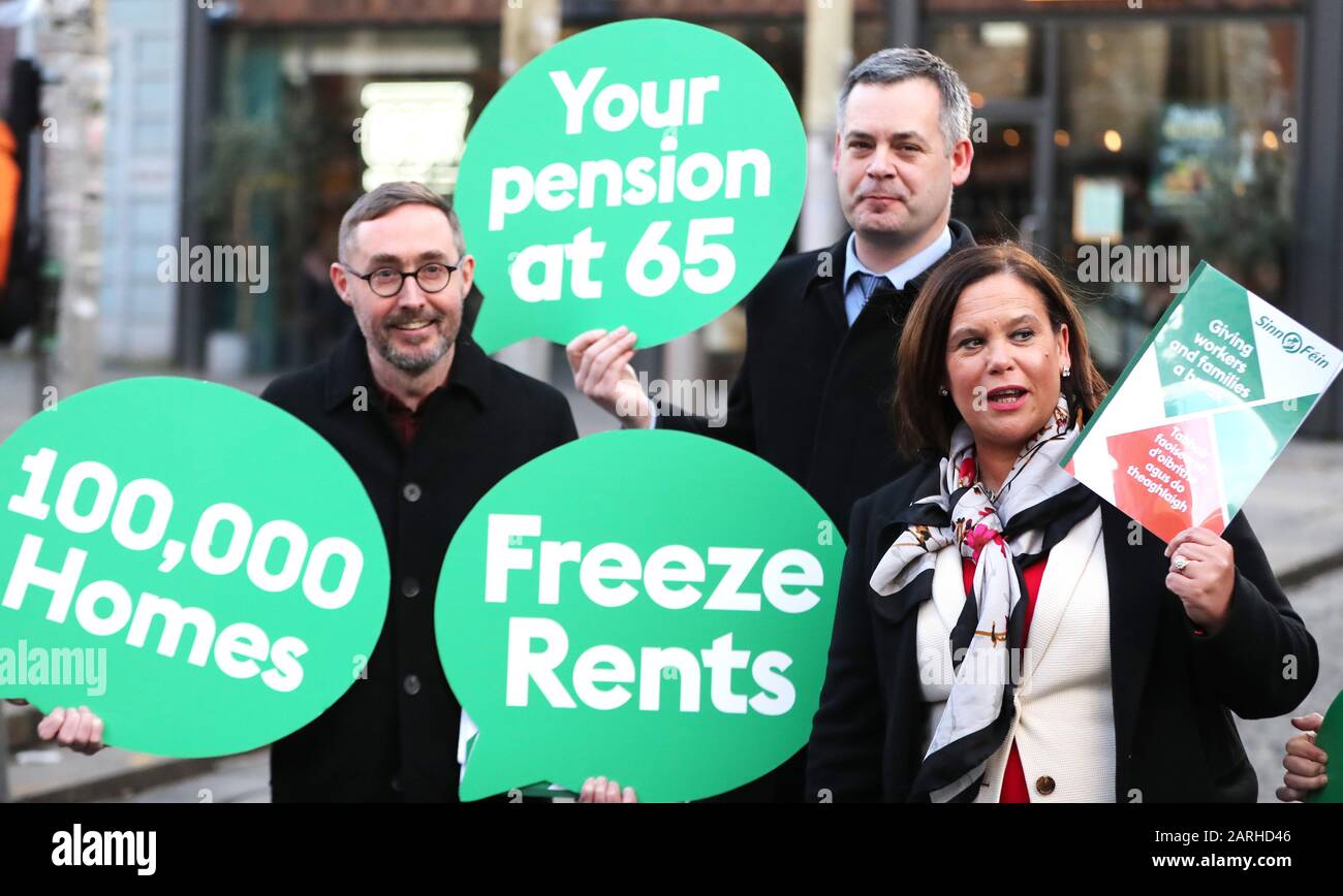 Mary lou mcdonald pearse doherty eoin hi-res stock photography and ...
