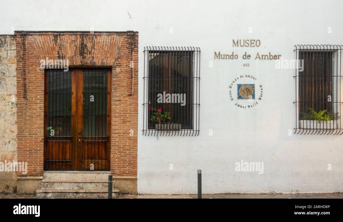 Amber World Museum in Santo Domingo Dominican Republic Stock Photo - Alamy