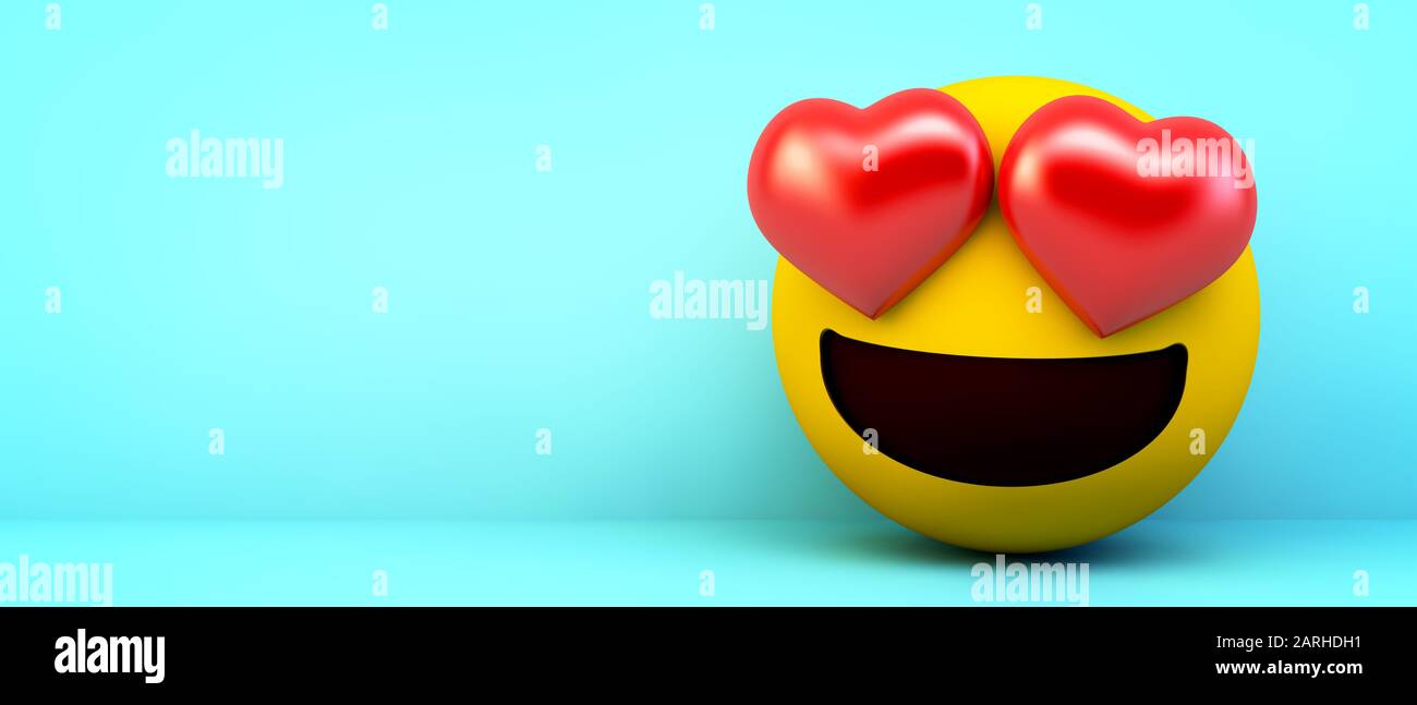 Love emoticon hi-res stock photography and images - Alamy