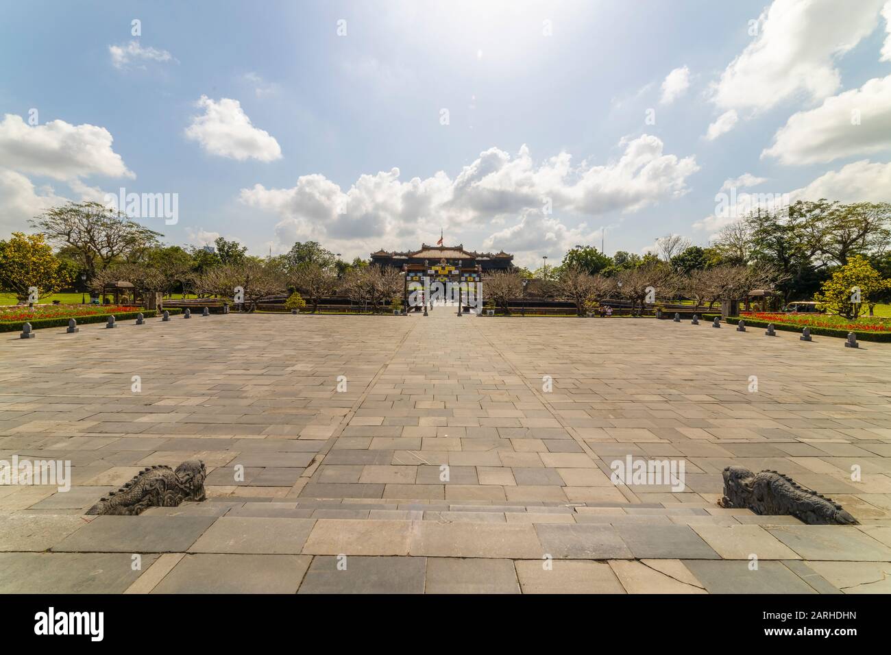 July, 14 2020, Imperial City, Hue, Vietnam. Beautiful Image view of ...