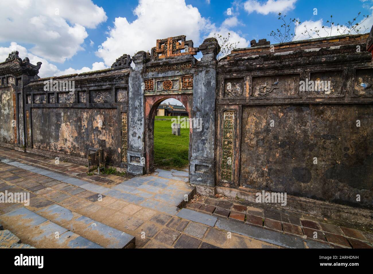July, 14 2020, Imperial City, Hue, Vietnam. Beautiful Image view of ...