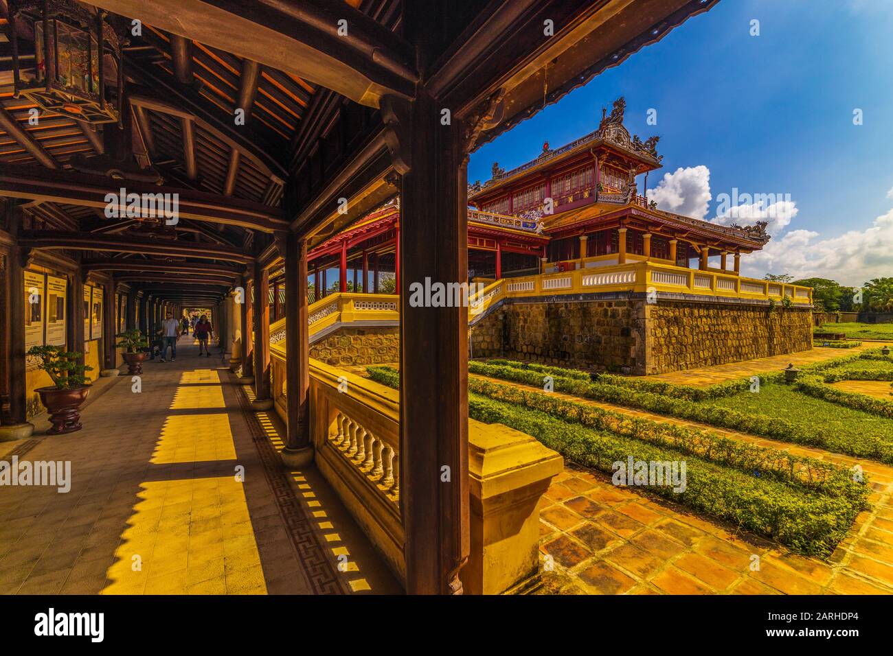July, 14 2020, Imperial City, Hue, Vietnam. Beautiful Image view of ...