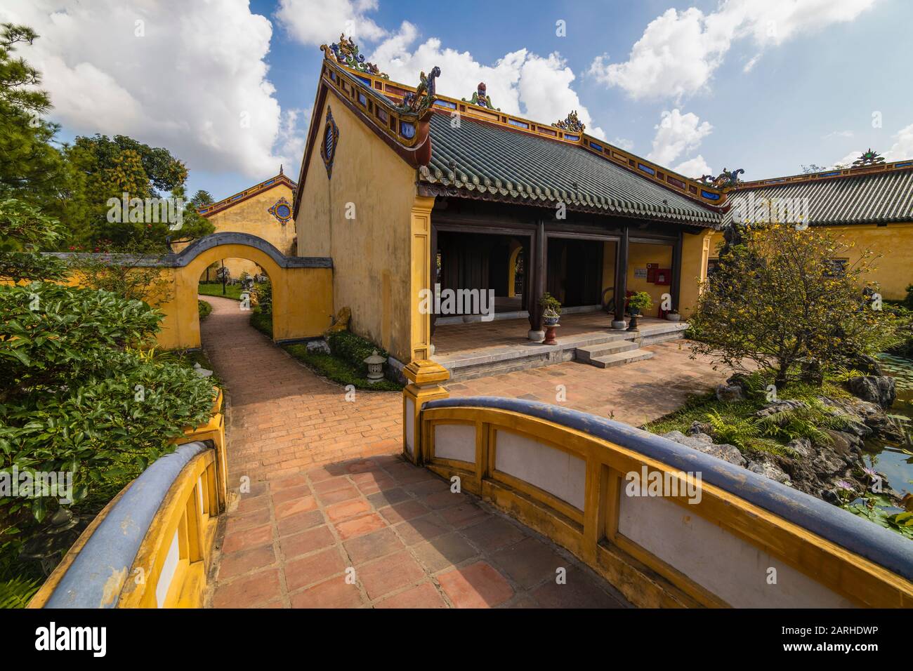 July, 14 2020, Imperial City, Hue, Vietnam. Beautiful Image view of ...