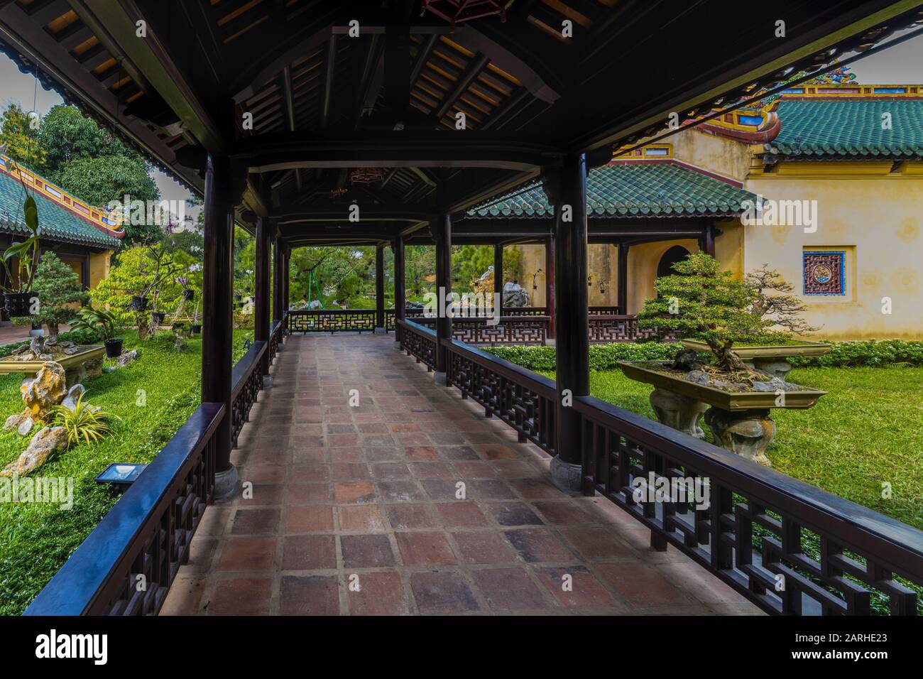 July, 14 2020, Imperial City, Hue, Vietnam. Beautiful Image view of ...