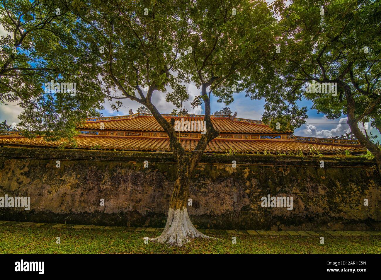July, 14 2020, Imperial City, Hue, Vietnam. Beautiful Image view of ...