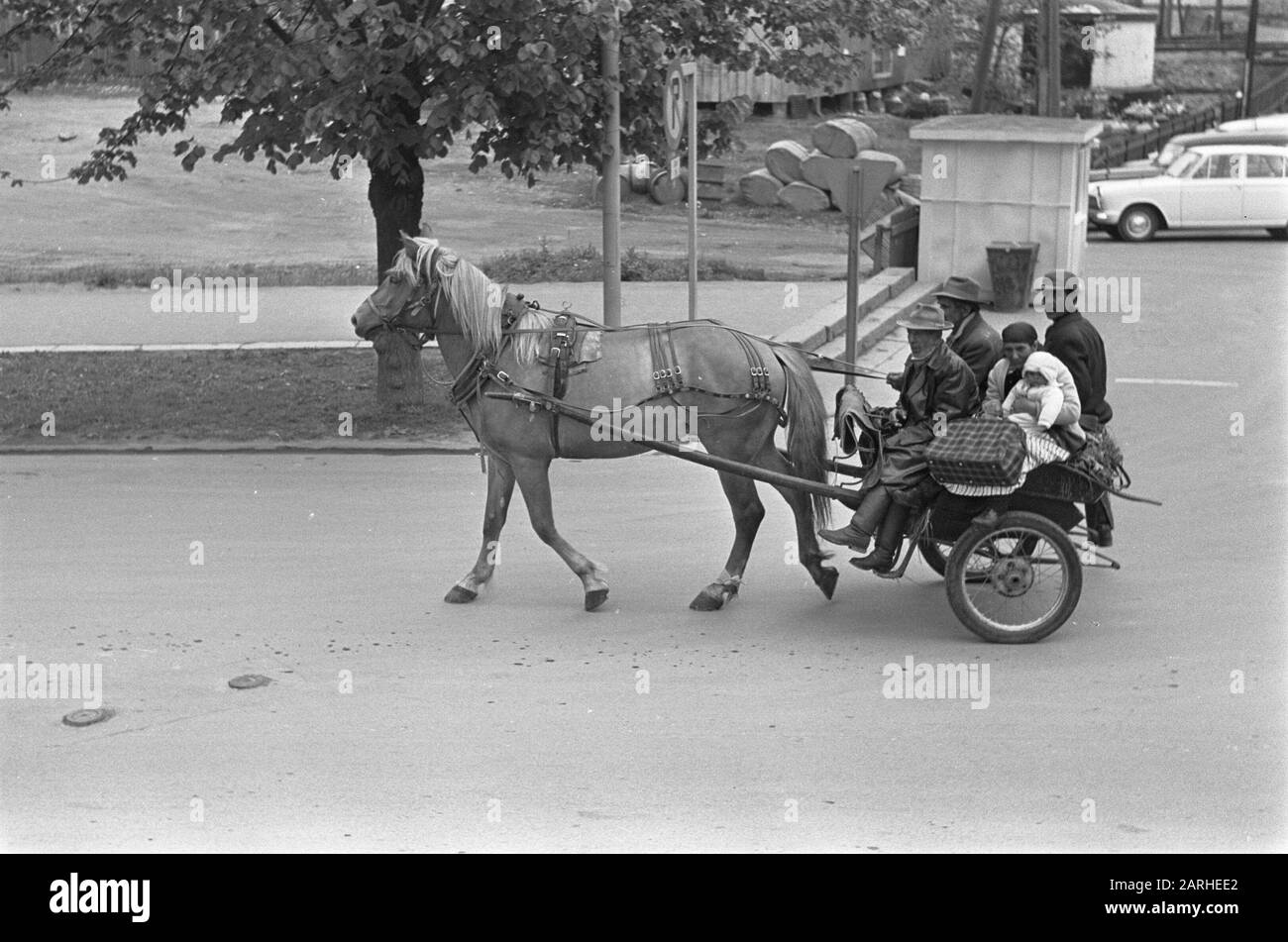 Gypsy car Black and White Stock Photos & Images - Alamy