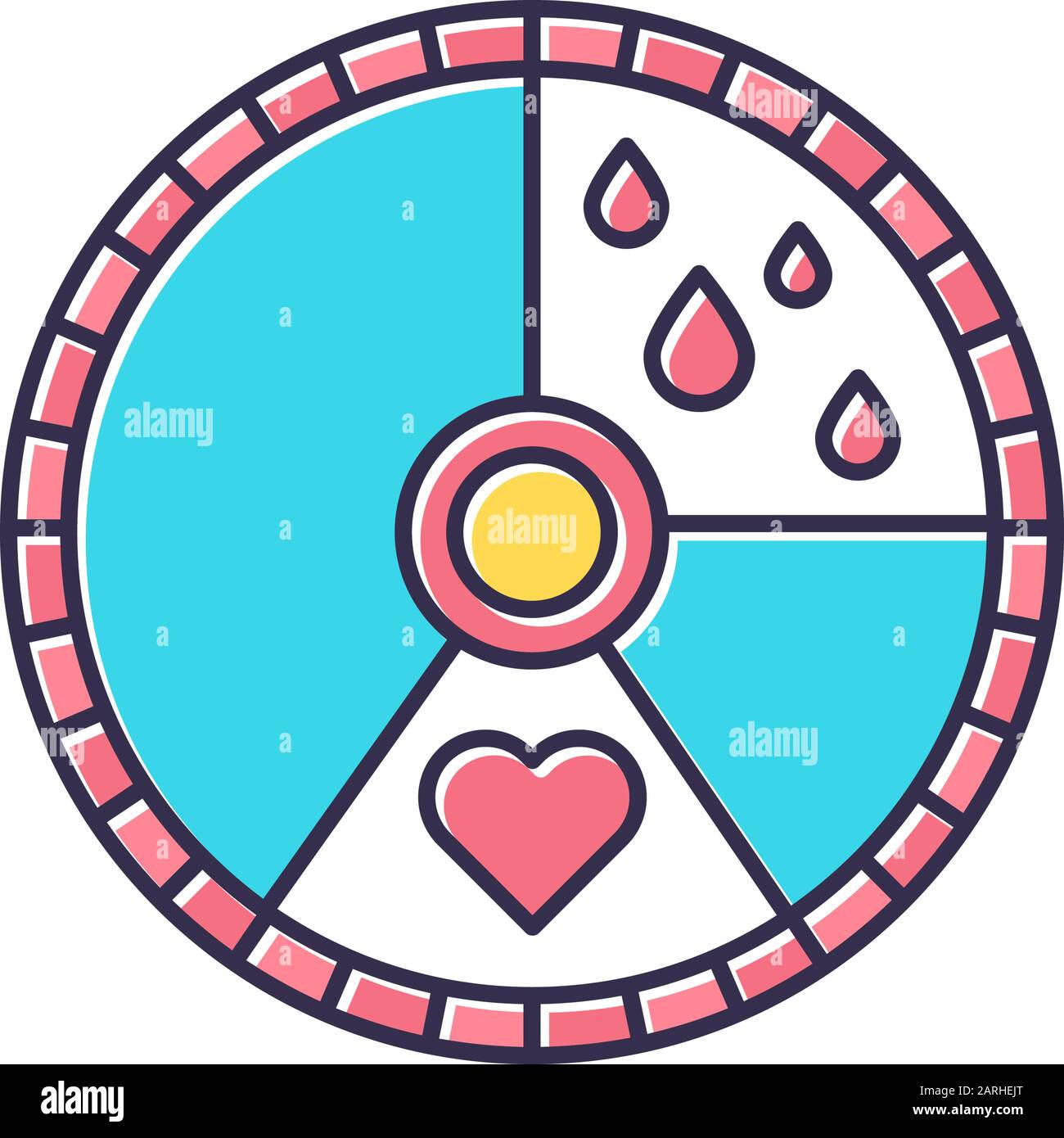 Menstruation Calendar Icon Menstrual Cycle Vector Image Hot Sex Picture