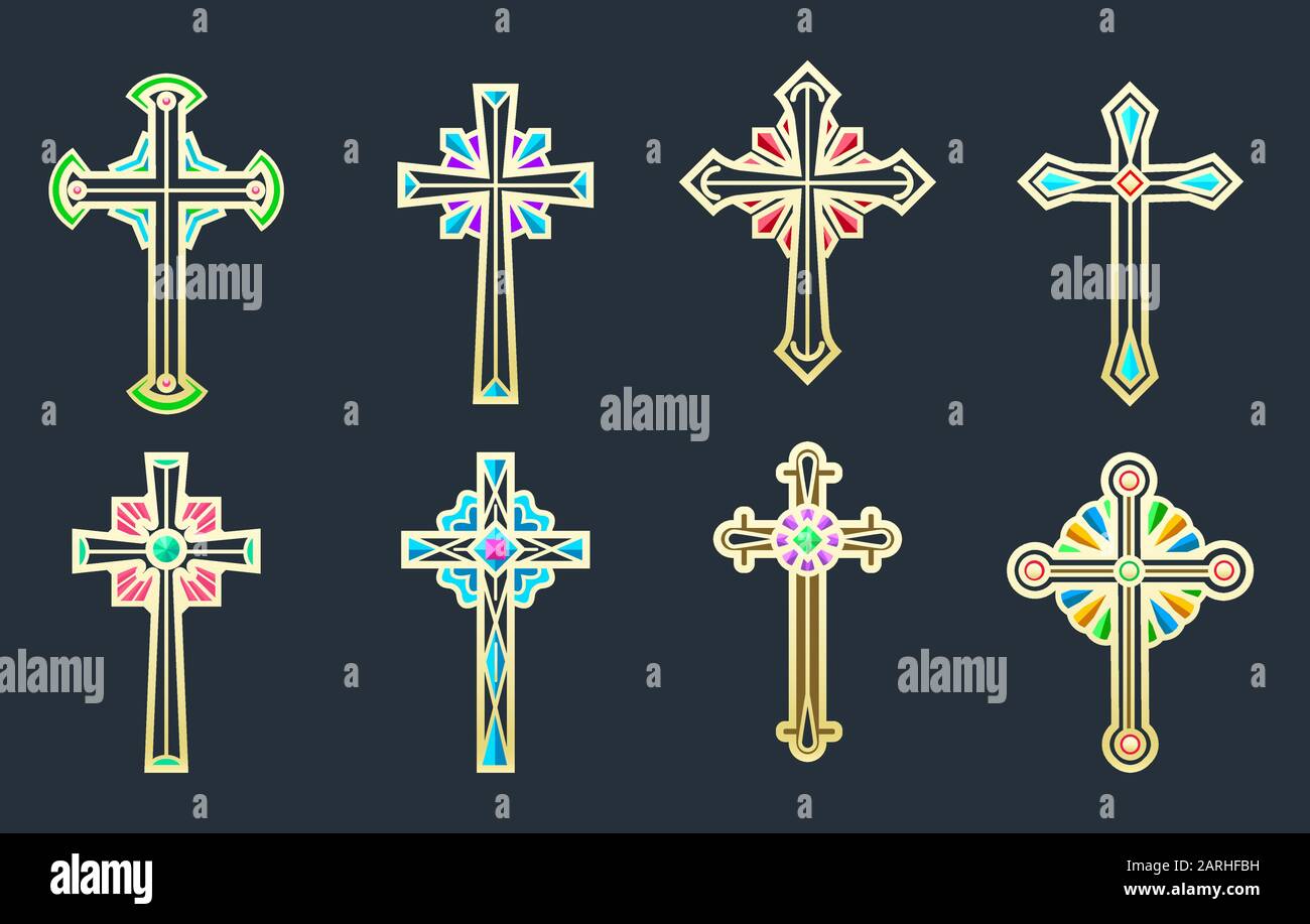Decorative Cross Vector