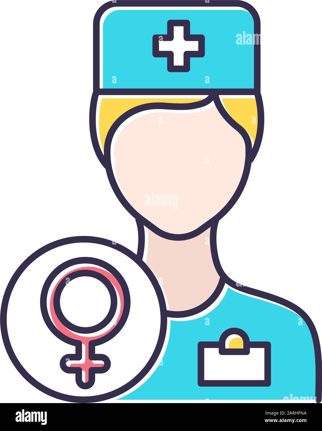 Aid visit Stock Vector Images - Alamy