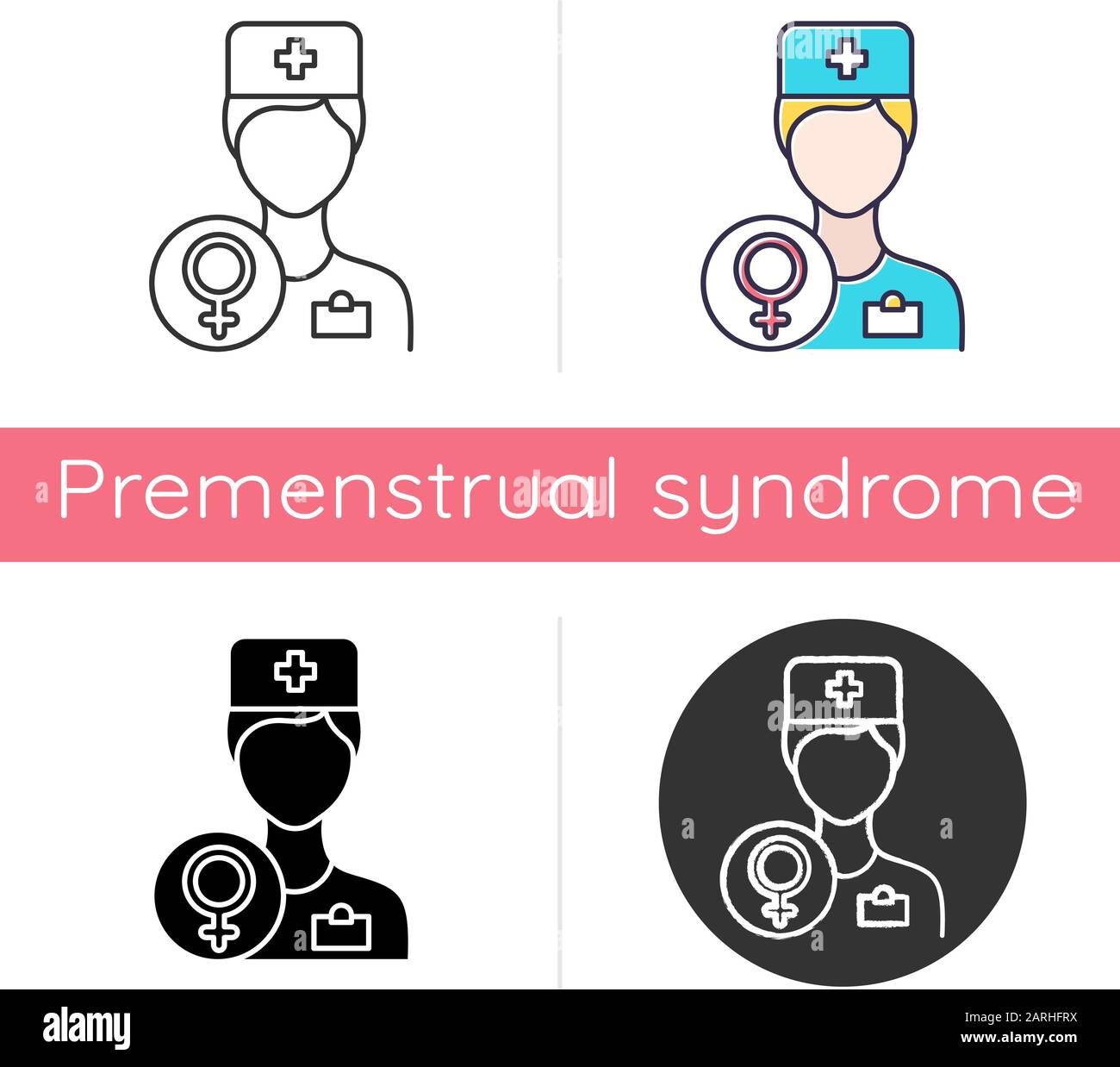 Gynecologist icon vector vectors hi-res stock photography and images ...