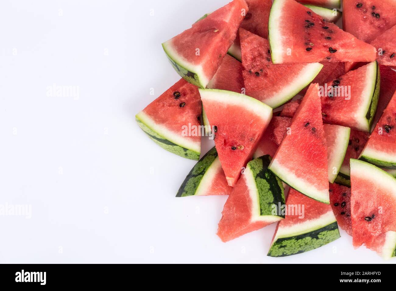 Sweet watermelon slices seamless hi-res stock photography and images ...