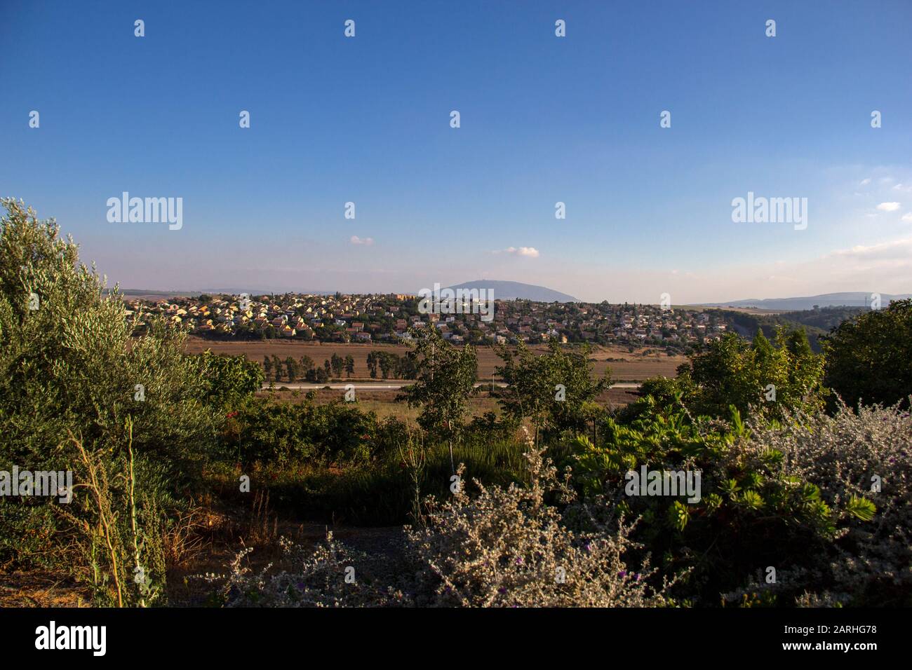Northern Israel town Stock Photo - Alamy