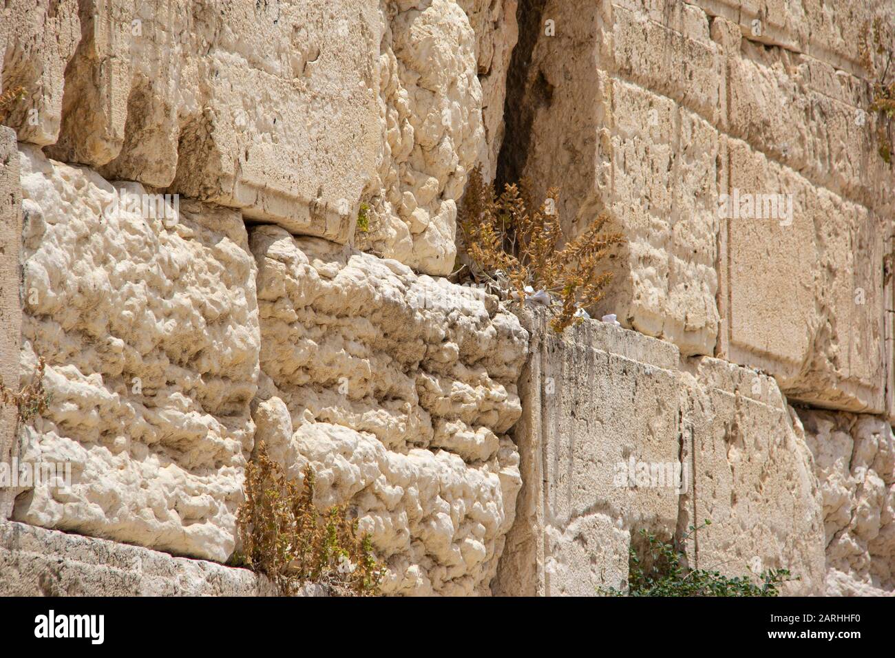 The Western Wall, Jerusalem Stock Photo - Alamy