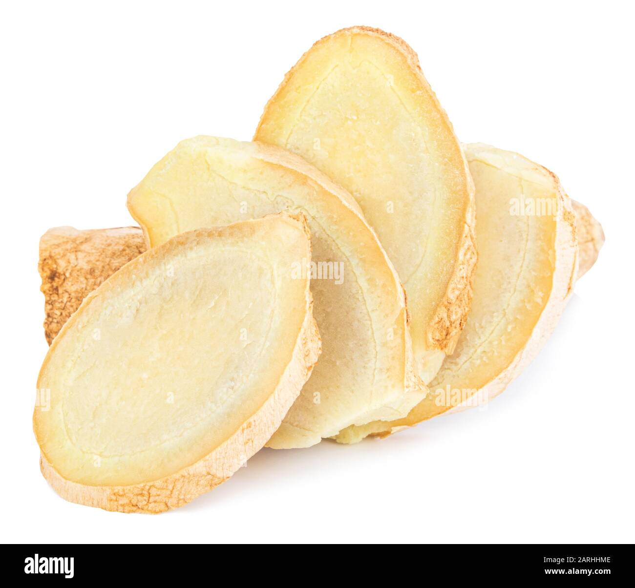 Ginger Isolated on white background Clipping Path Stock Photo - Alamy