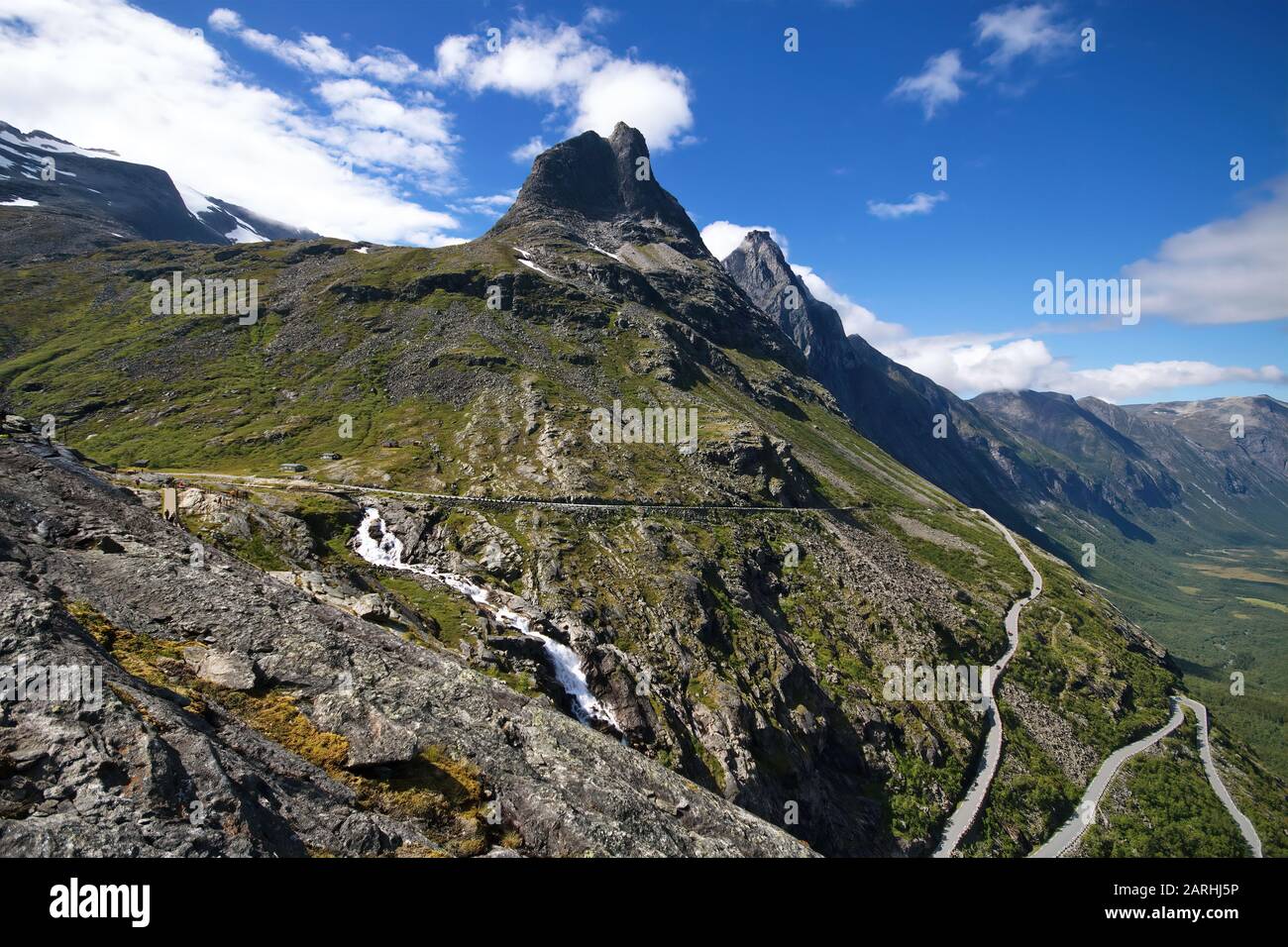 Trollstigen, Trolls road Stock Photo - Alamy