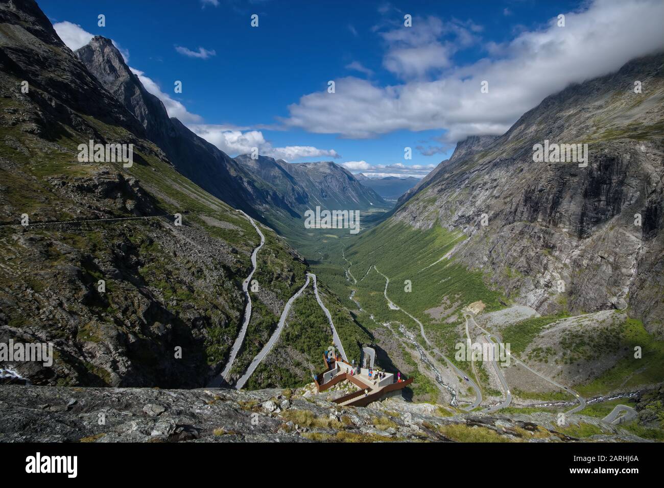 Trollstigen, Trolls road Stock Photo - Alamy