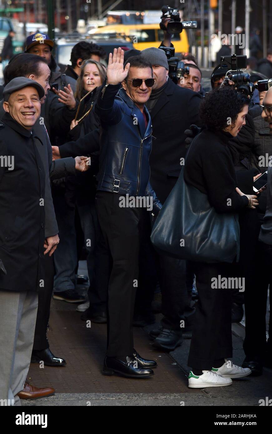New York, NY, USA. 28th Jan, 2020. Antonio Banderas out and about for ...