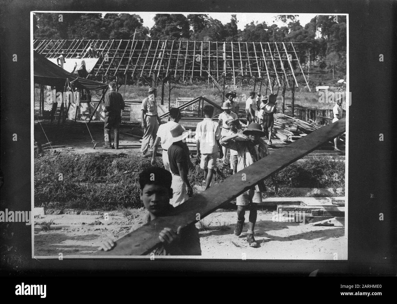 Tarakan (1945) Reconstruction on Tarakan Annotation: Repronegative Date ...