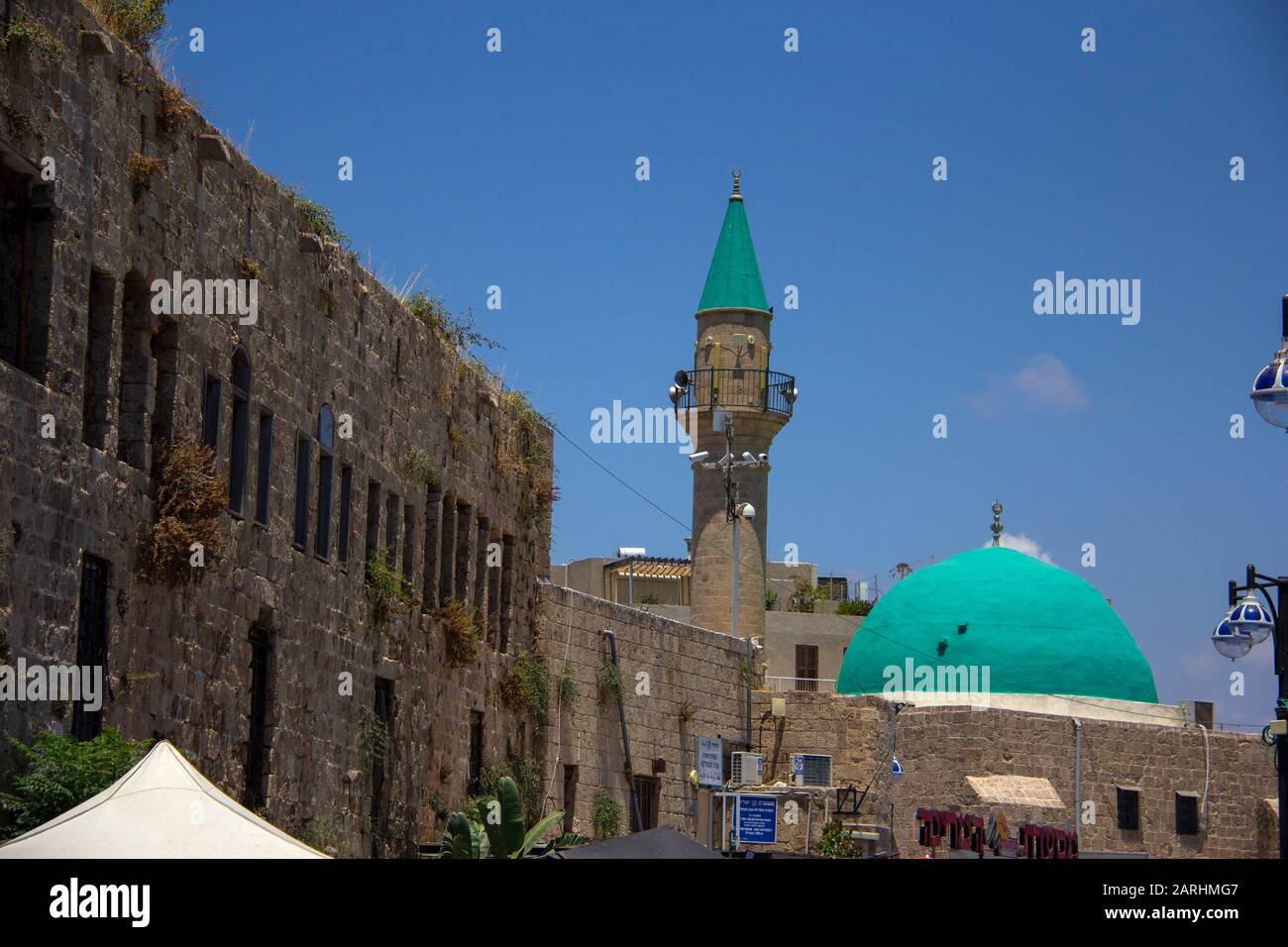 Green domed mosque Stock Photo - Alamy