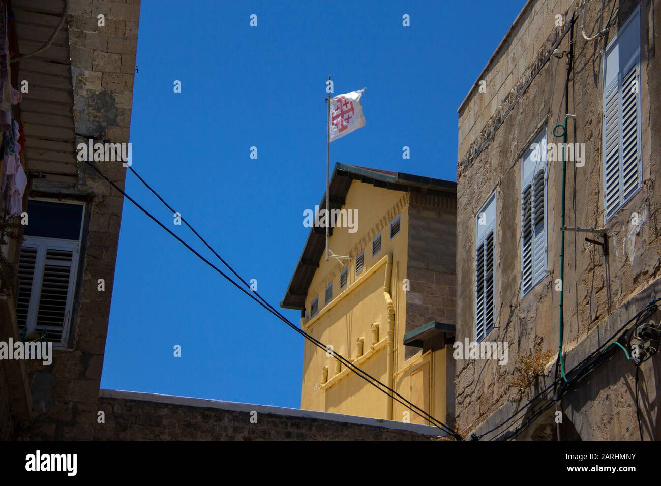 Old akko ancient houses at akko hi-res stock photography and images - Alamy